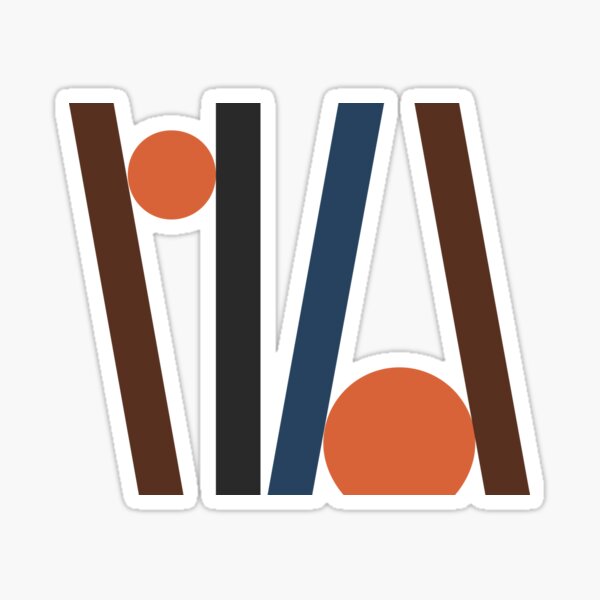 "Boho abstract" Sticker for Sale by millaundeddi | Redbubble