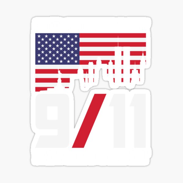 "9 11 Memorial 20th Anniversary Never Forget " Sticker for Sale by ...