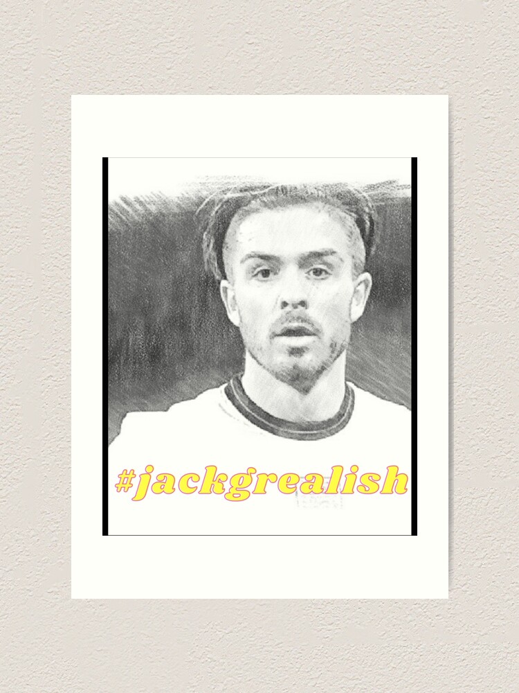 "Jack Grealish - Jack Grealish England - Jack Grealish Art " Art Print ...