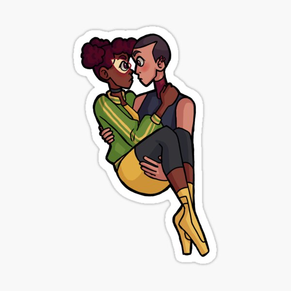 "Bridal Carry" Sticker for Sale by SpicyApplePie | Redbubble