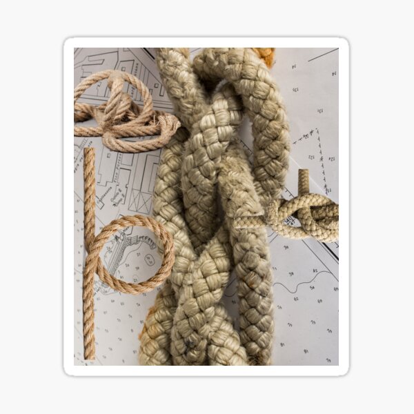 "Tied Up In Knots" Sticker for Sale by CaptJohnny | Redbubble