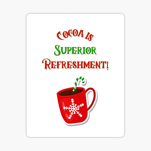 "Stickers & Magnets - Superior Refreshment" Sticker for Sale by ...