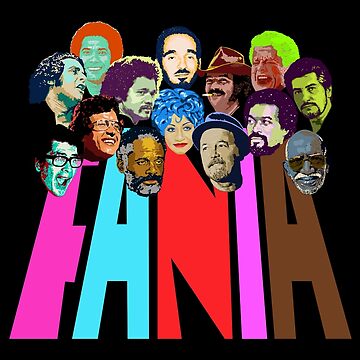 "Fania Stars" Sticker for Sale by TropicalHuman | Redbubble