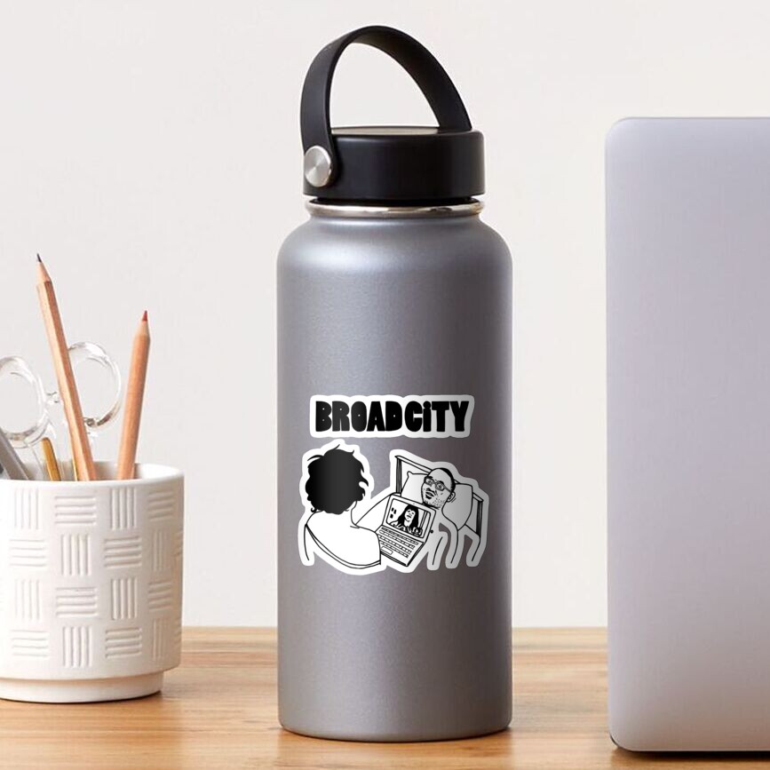 "Wall Arts Broad City Awesome Great Mesmerizing Examples" Sticker for ...