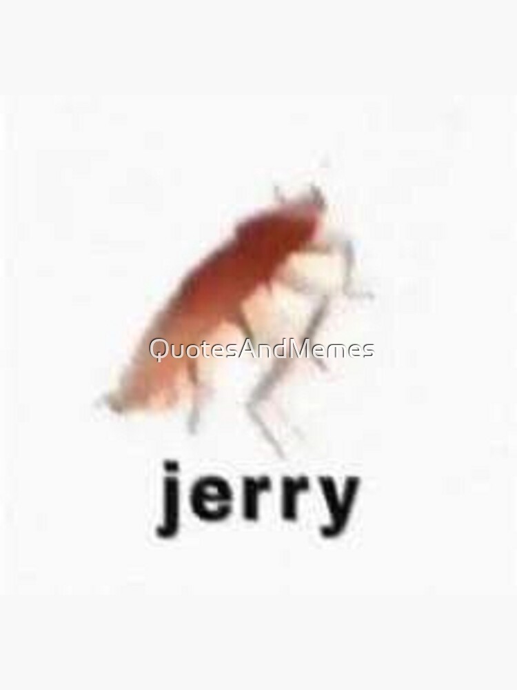 " jerry shitpost low quality funny meme" Sticker for Sale by ...