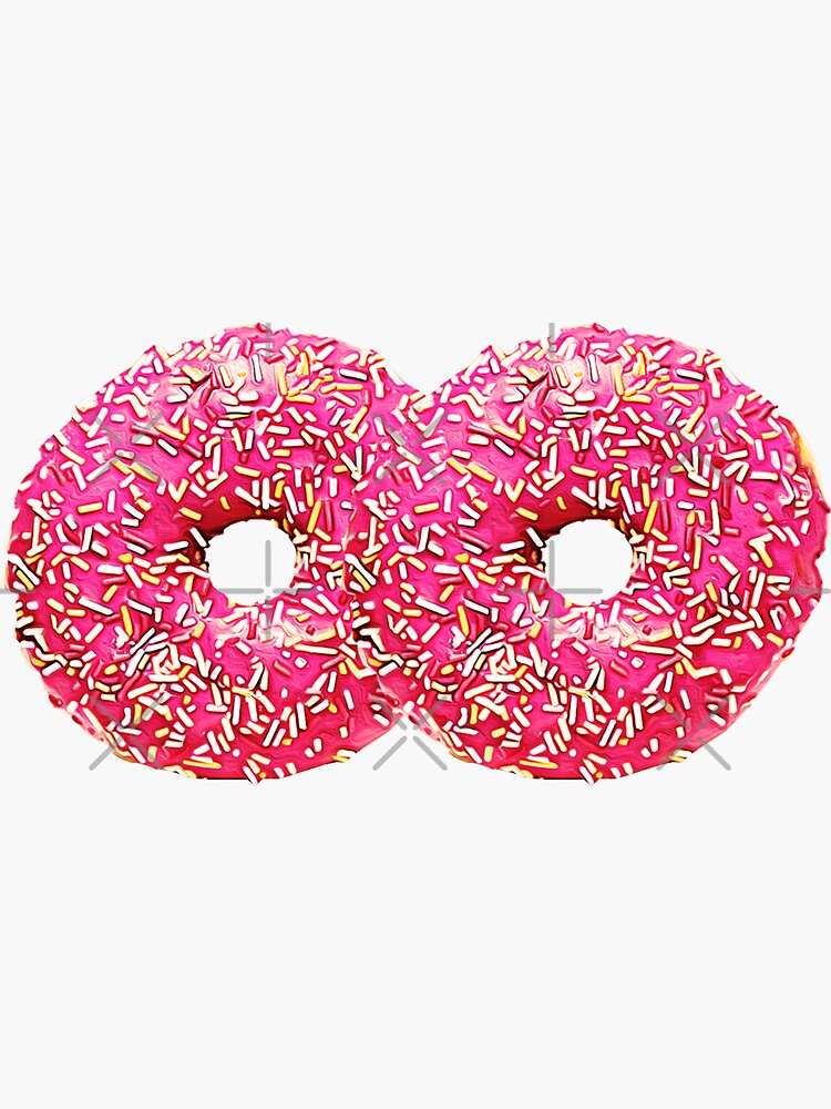 "Simpson donut eight infinite" Sticker for Sale by ShoppingGifts ...