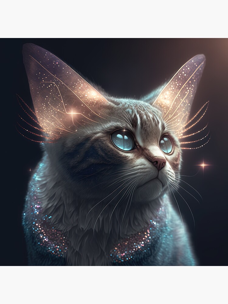 "The Cat Fairies 13 " Sticker for Sale by idreamaboutcats | Redbubble