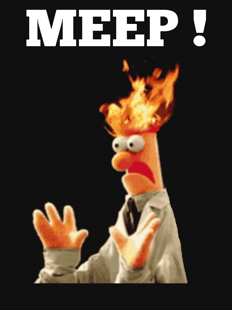 "Meep beaker meep beaker " T-shirt for Sale by ADLERART2023 | Redbubble ...