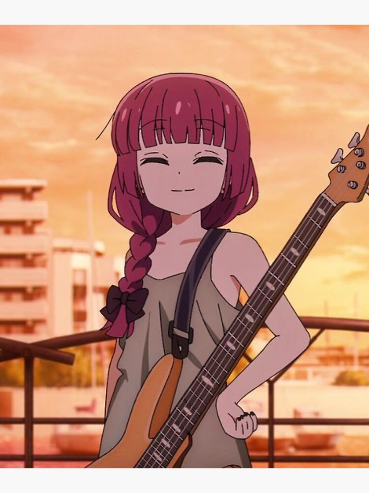 "Kikuri Hiroi, Bocchi the rock" Sticker for Sale by Hamza92 | Redbubble