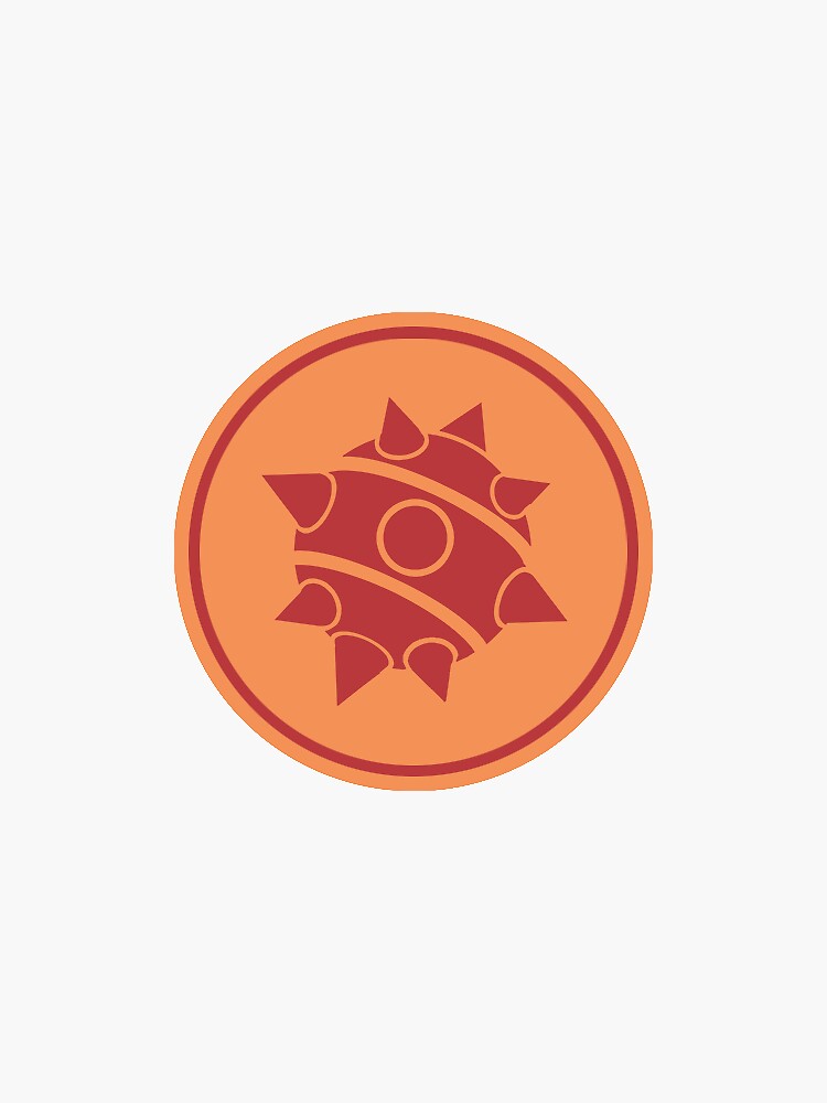 "TF2 RED Demoman Emblem" Sticker for Sale by psychlych | Redbubble