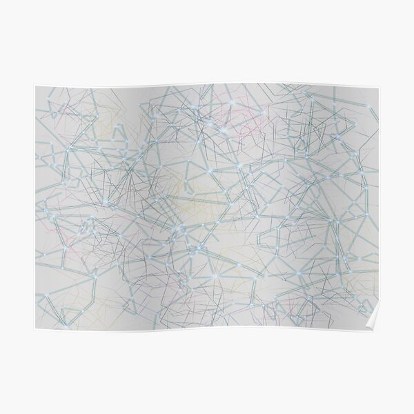 "Constellation maze " Poster for Sale by UgaMaru | Redbubble