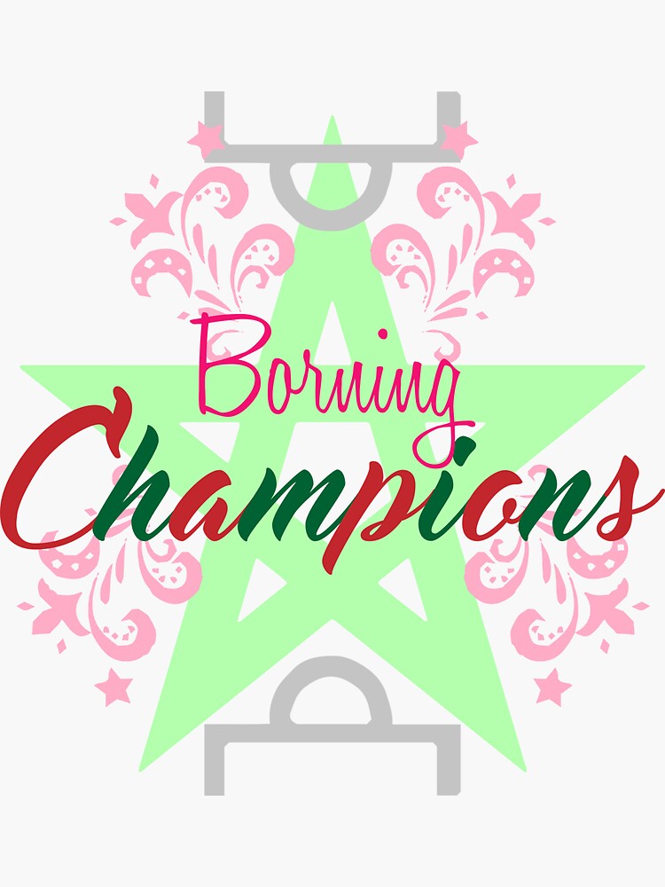 "Borning Champions" Sticker for Sale by Amazigh-i7orran | Redbubble