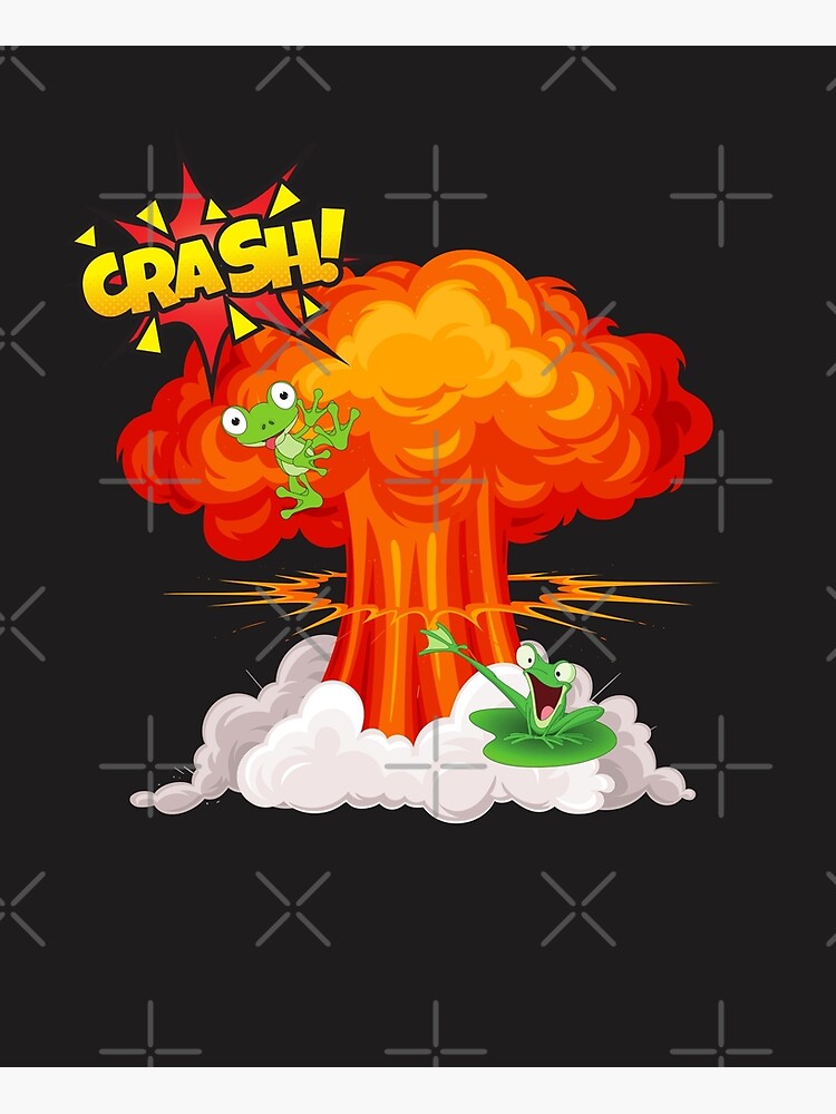 "The Frog Explosion" Poster for Sale by GorLorLar | Redbubble