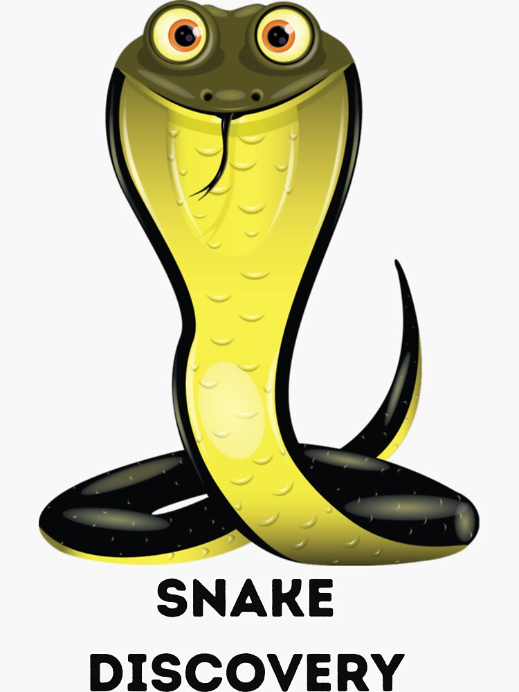 " Snake Discovery" Sticker for Sale by RHMM | Redbubble