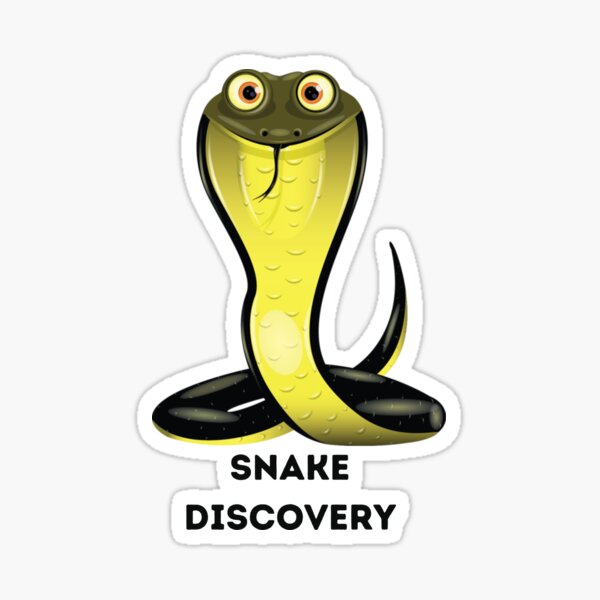 " Snake Discovery" Sticker for Sale by RHMM | Redbubble