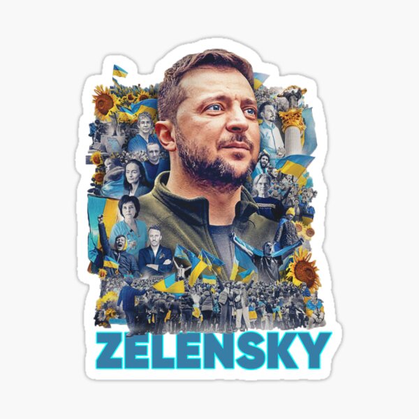 "Zelensky Person of The Year - Time 2022" Sticker for Sale by ...