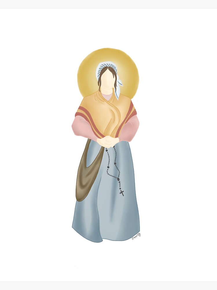 "Saint Bernadette Soubirous" Sticker for Sale by ManyBlessings | Redbubble