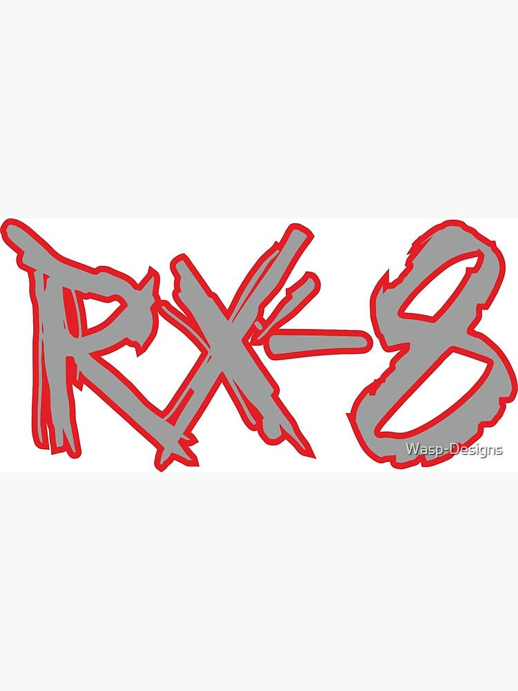 "Copy of Mazda RX8 wankel rotary text writing word" Poster for Sale by ...