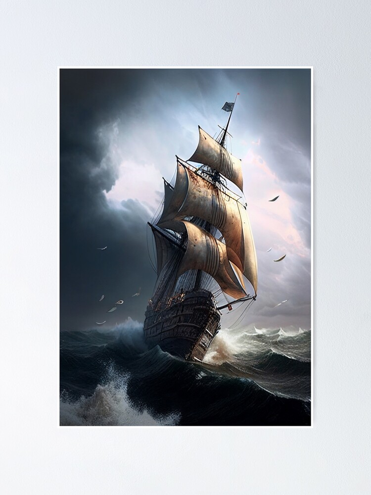 "Flying Dutchman" Poster for Sale by DalexMK | Redbubble