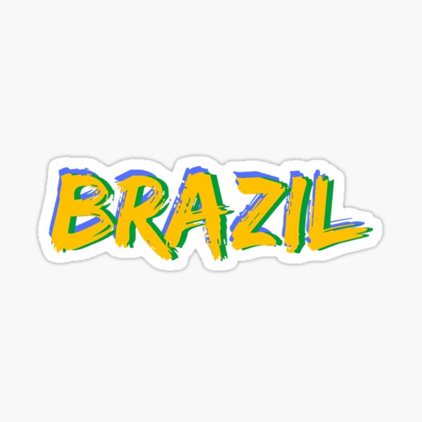 "Brazil " Sticker for Sale by OlympicsMerch | Redbubble
