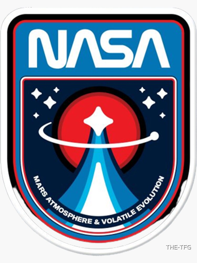 "RETRO NASA LOGO DESIGN" Sticker for Sale by THE-TFG | Redbubble