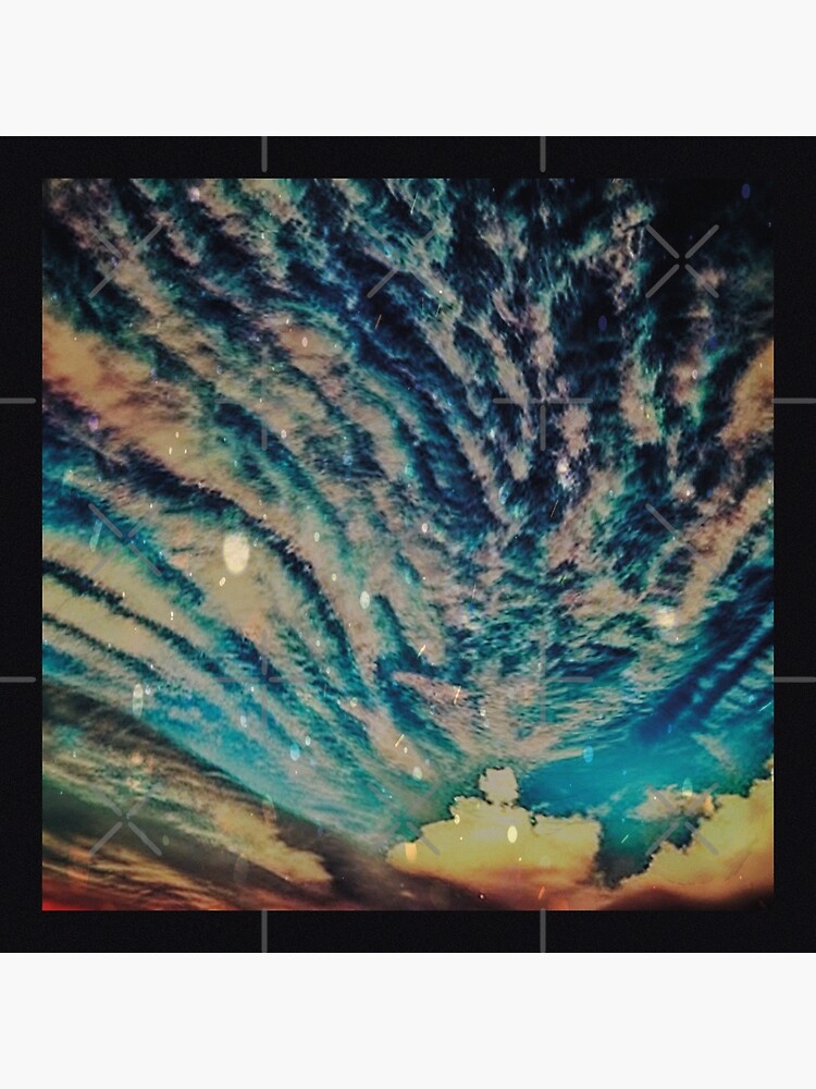 "Trippy Sky" Poster for Sale by Psychedelify | Redbubble