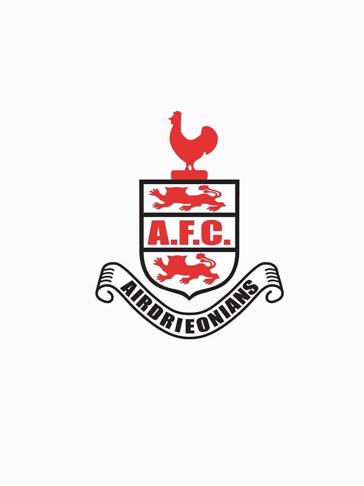 "Airdrie crest 3" T-shirt for Sale by Airdrieonians | Redbubble | club ...