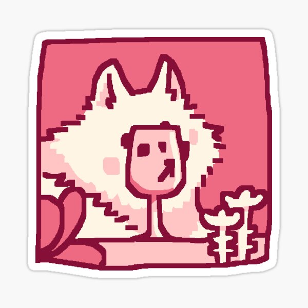 "Doglass" Sticker for Sale by LeCapp | Redbubble