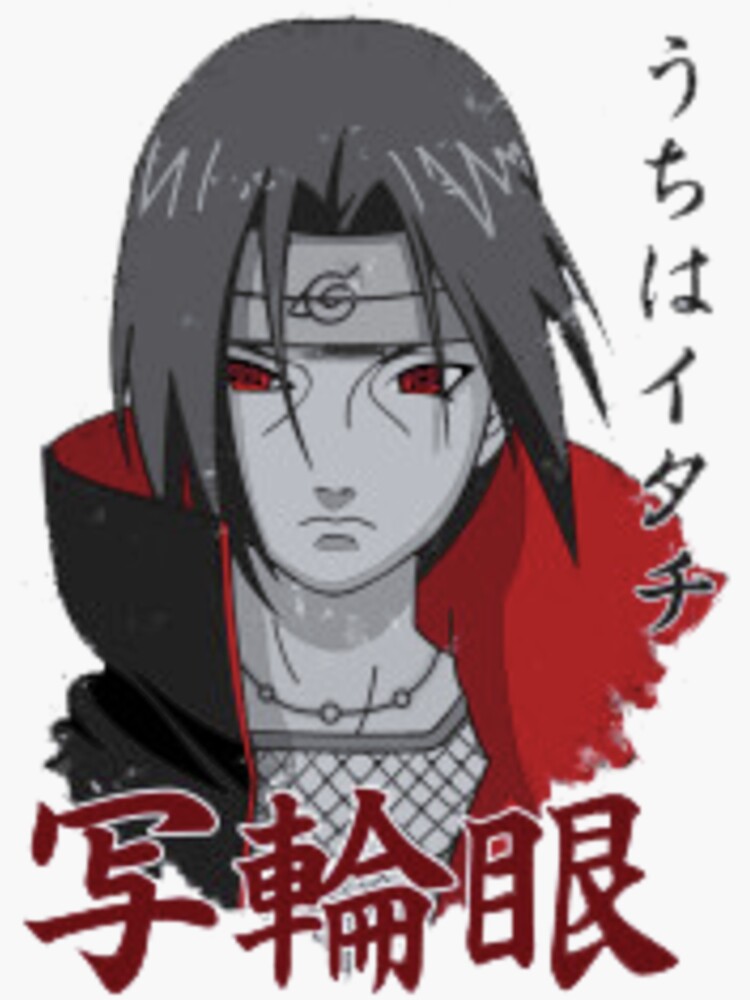 "itachi uchiha" Sticker for Sale by faaster | Redbubble