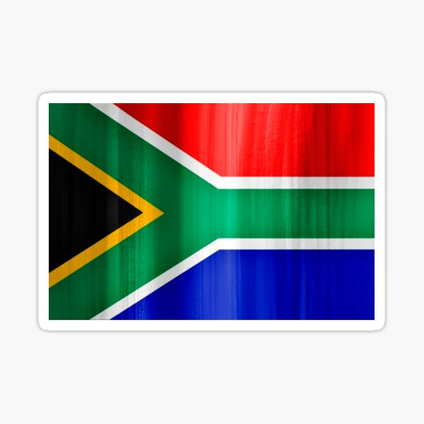"South African Flag" Sticker for Sale by EternalFlair | Redbubble