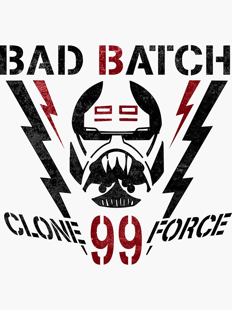 "The Bad Batch Clone Force 99 #TheBadBatch #CloneForce99 T-Shirt ...