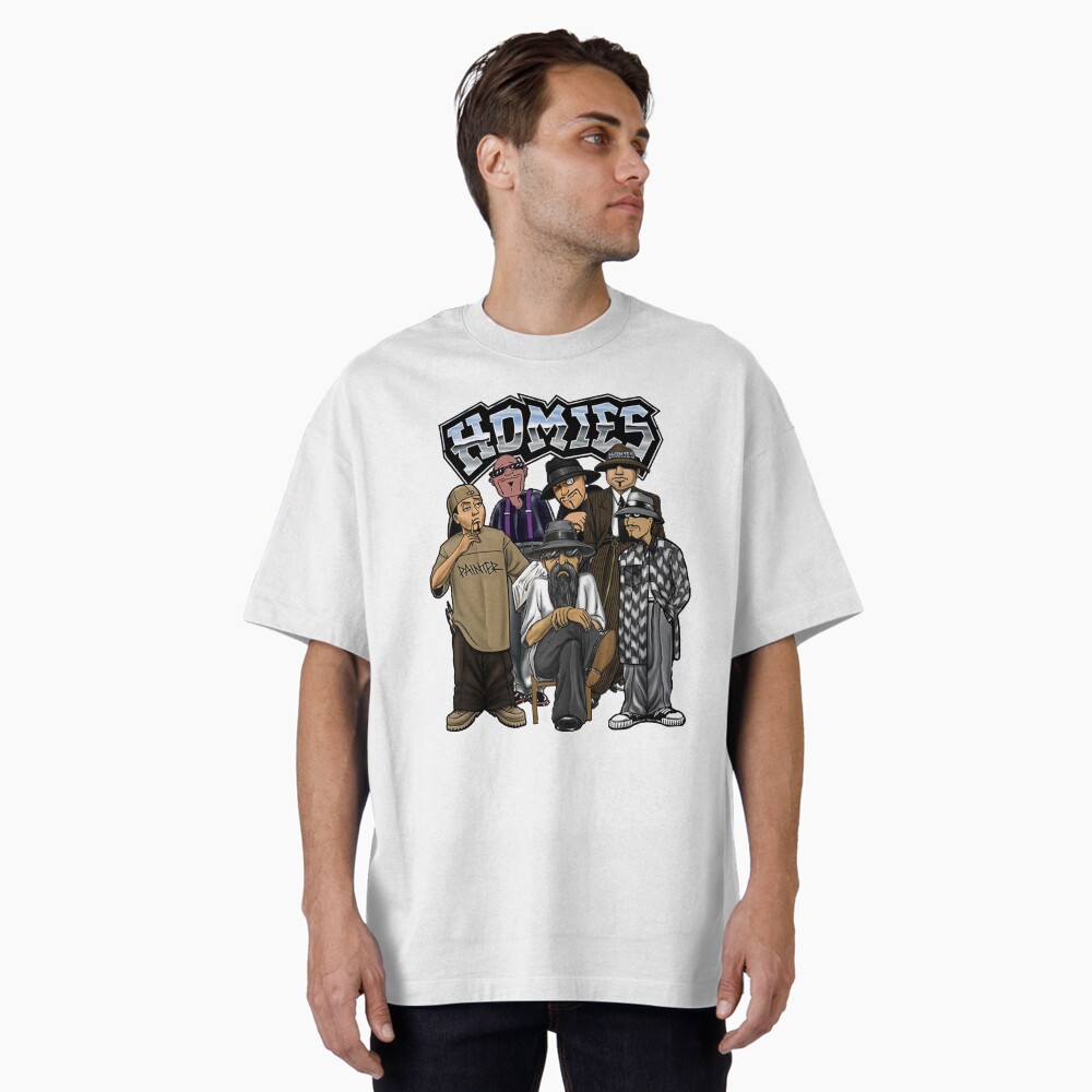 "Homies Lil Homies" Sticker for Sale by EnviousObjects2 | Redbubble