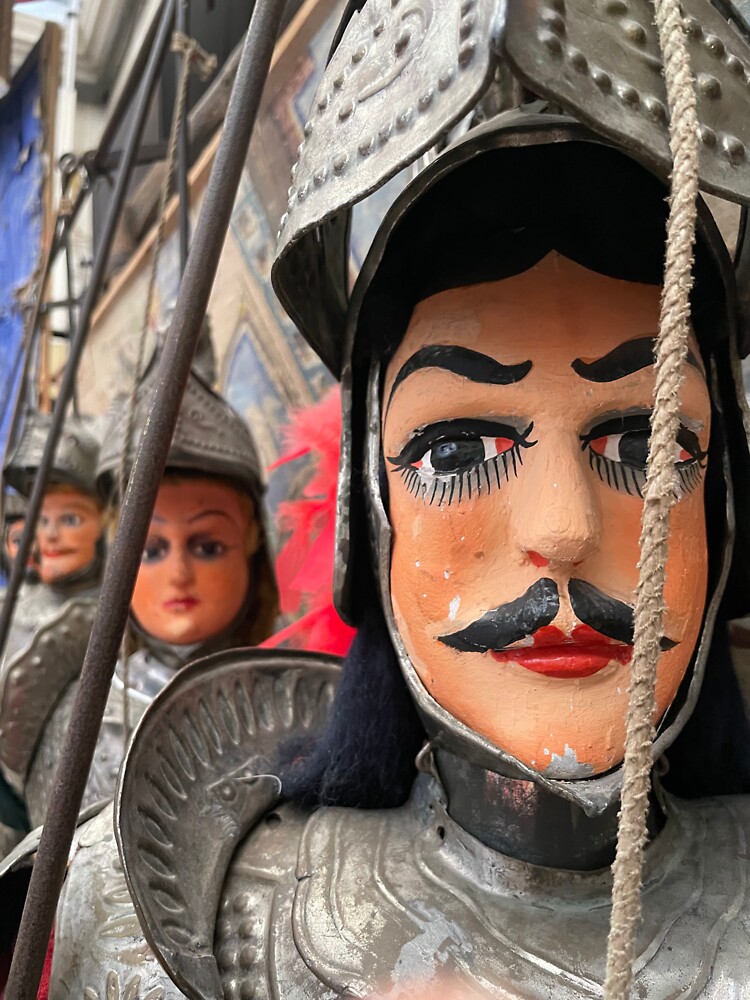 "Sicilian puppets - Pupi siciliani" Sticker for Sale by SandroDi ...