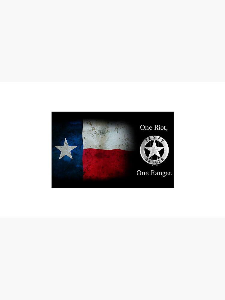 "Texas Ranger Motto: One Riot . . . One Ranger" Coffee Mug for Sale by ...