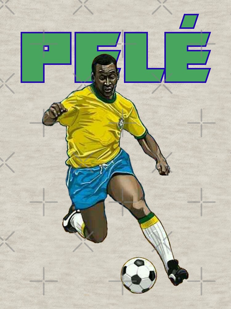 Pele 10 Brazil The King Pullover Sweatshirt sold by Sunshine | SKU ...