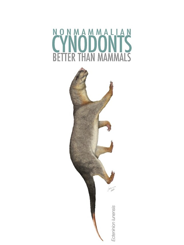 "Cynodonts are better than mammals" iPhone Case for Sale by SerpenIllus ...