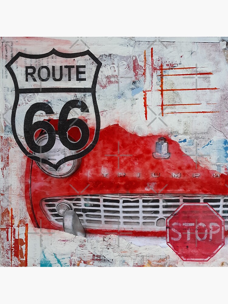 "1961 Triumph TR3" Sticker for Sale by PtcPanache | Redbubble