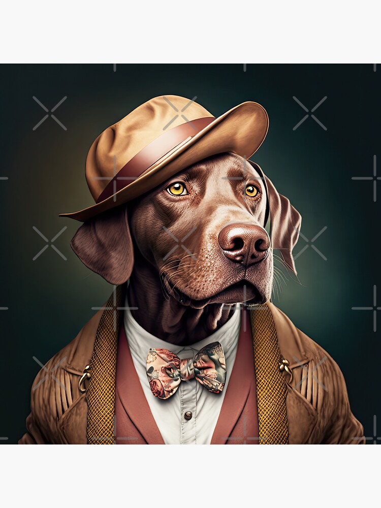 "Samuel - Dog Detective" Sticker for Sale by zoomzoomies | Redbubble