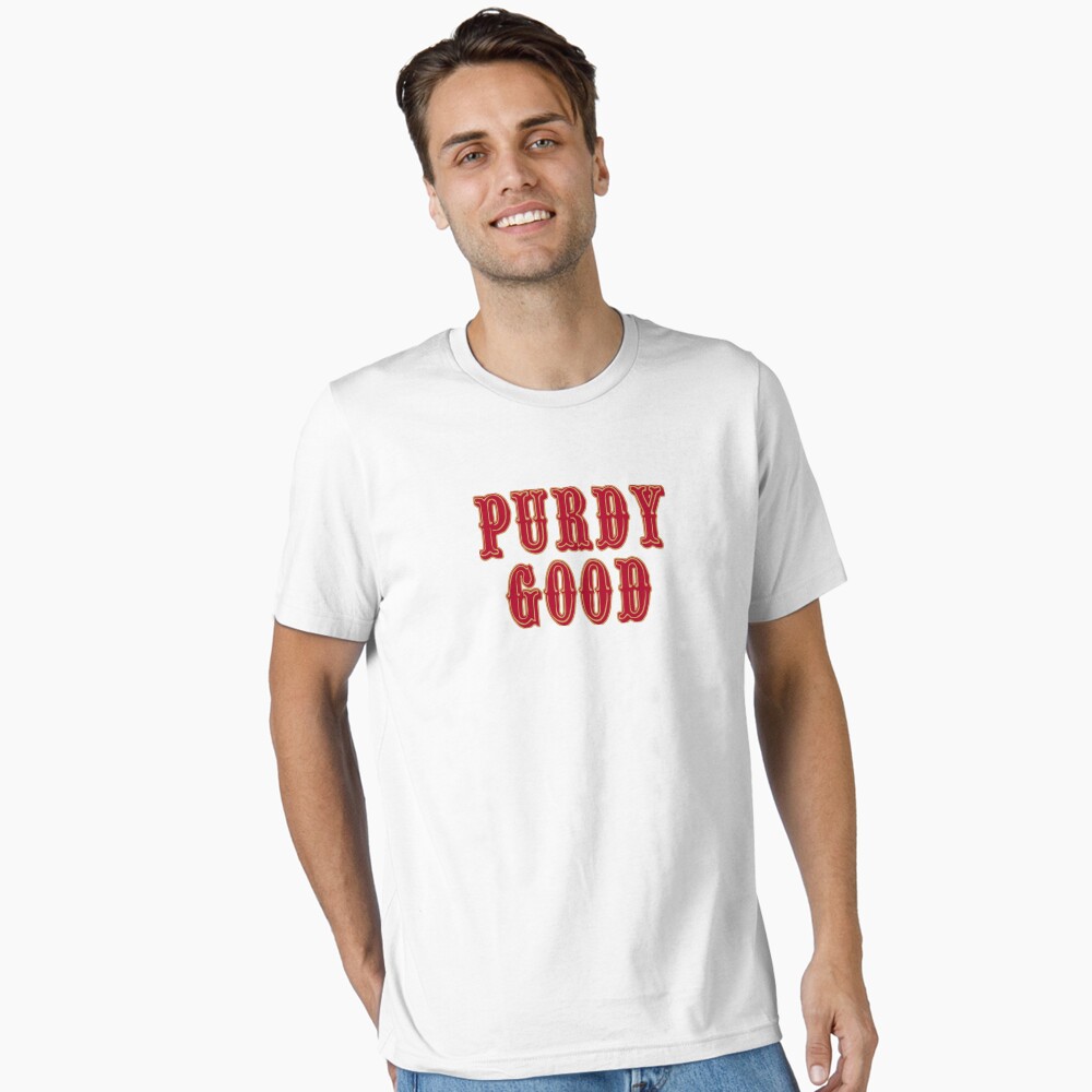 "Purdy Good Brock Purdy SF 49ers quarterback" Sticker for Sale by ...