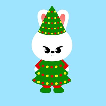 "SKZOO Christmas LeeBit" Sticker for Sale by Jessica Soriano | Redbubble