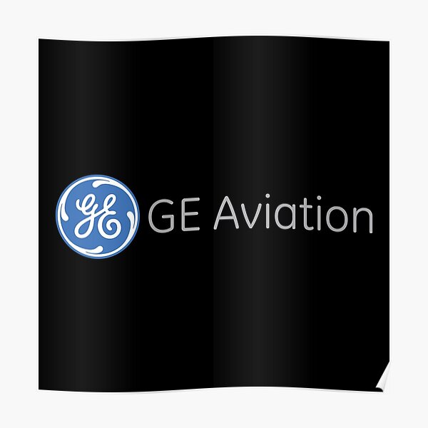 "G. E. Aerospace Aviation" Poster for Sale by lemanpa | Redbubble