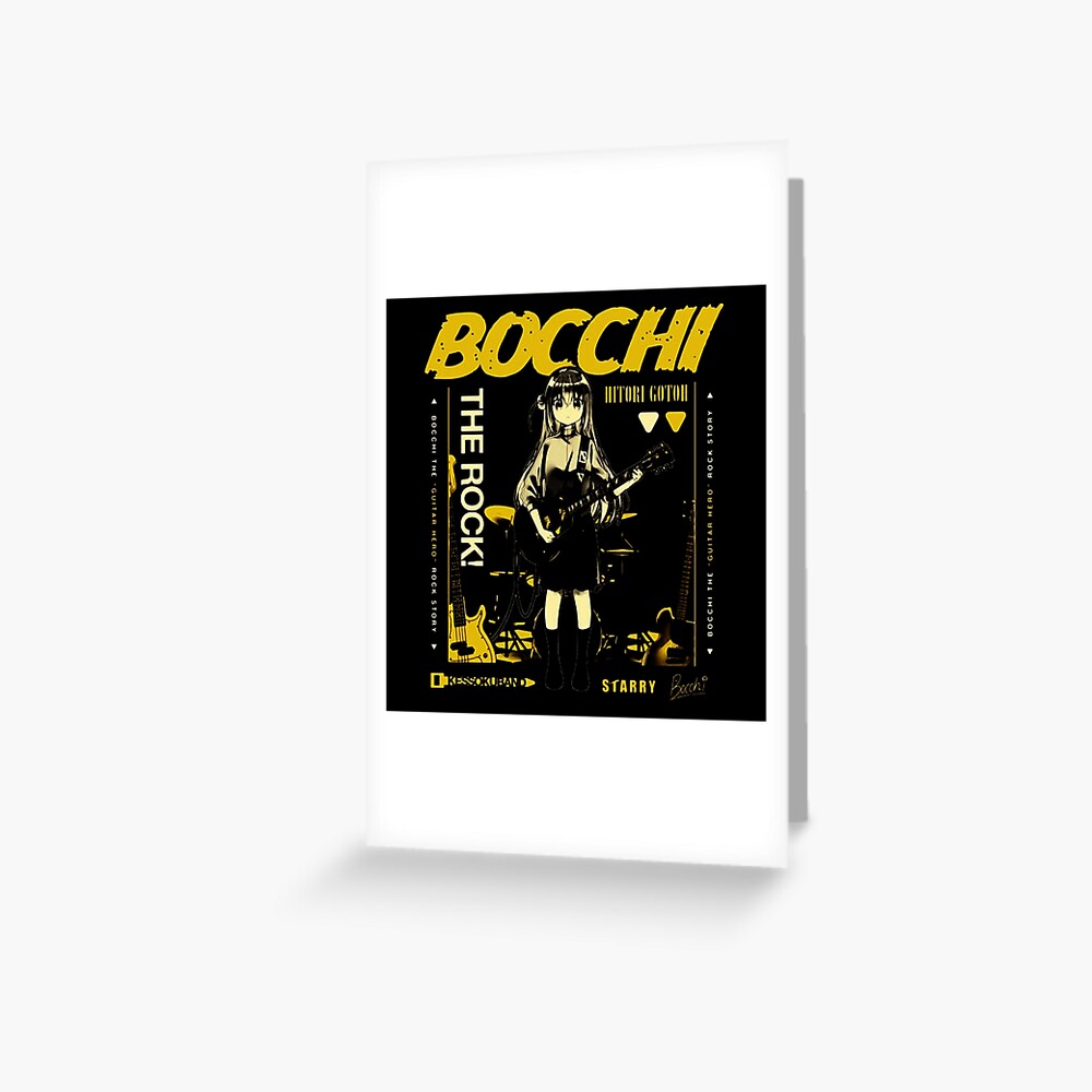"bocchi the rock funny anime" Greeting Card for Sale by gilamerakaji ...