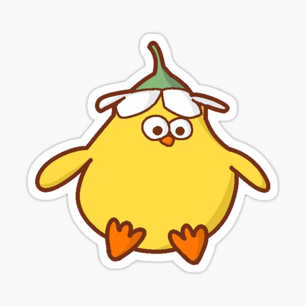"Dundun Daisy Chicken" Sticker for Sale by cobinmarket | Redbubble