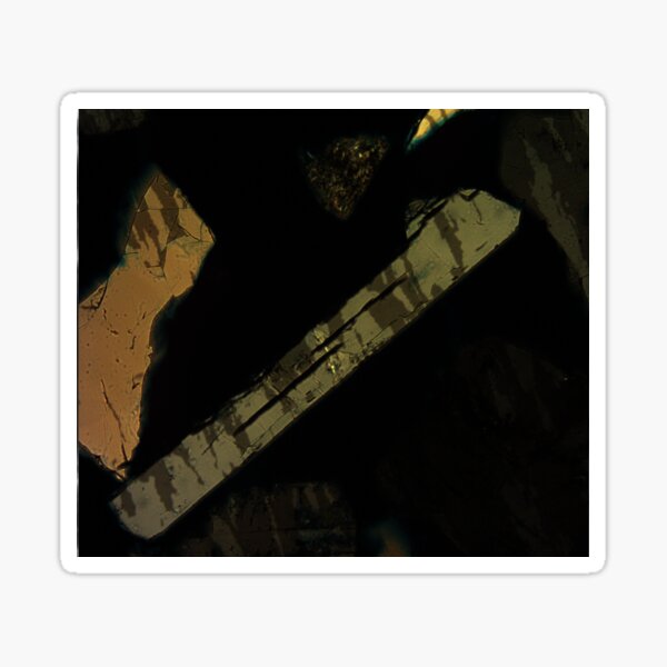 "Petrographic of Cross Polarized Light on Feldspar elongation ...