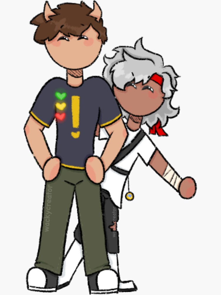 "Double Life iDubs" Sticker for Sale by wackycreator | Redbubble