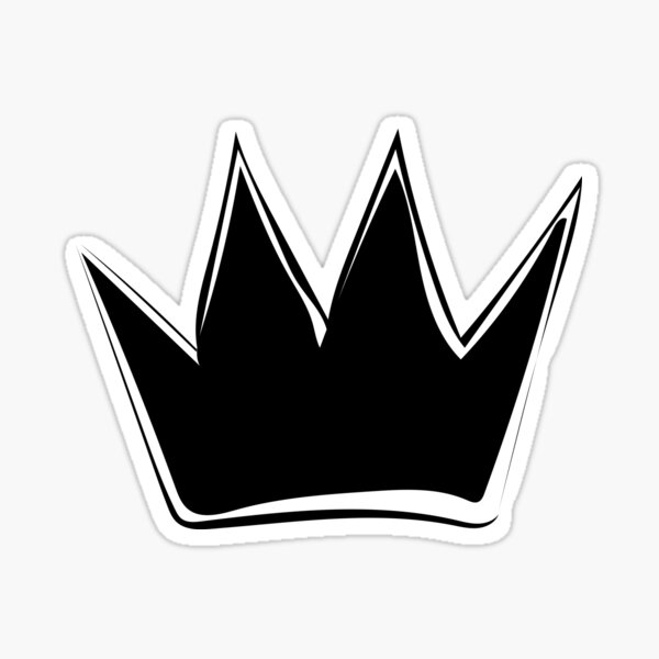 "Crown" Sticker for Sale by maassenware | Redbubble