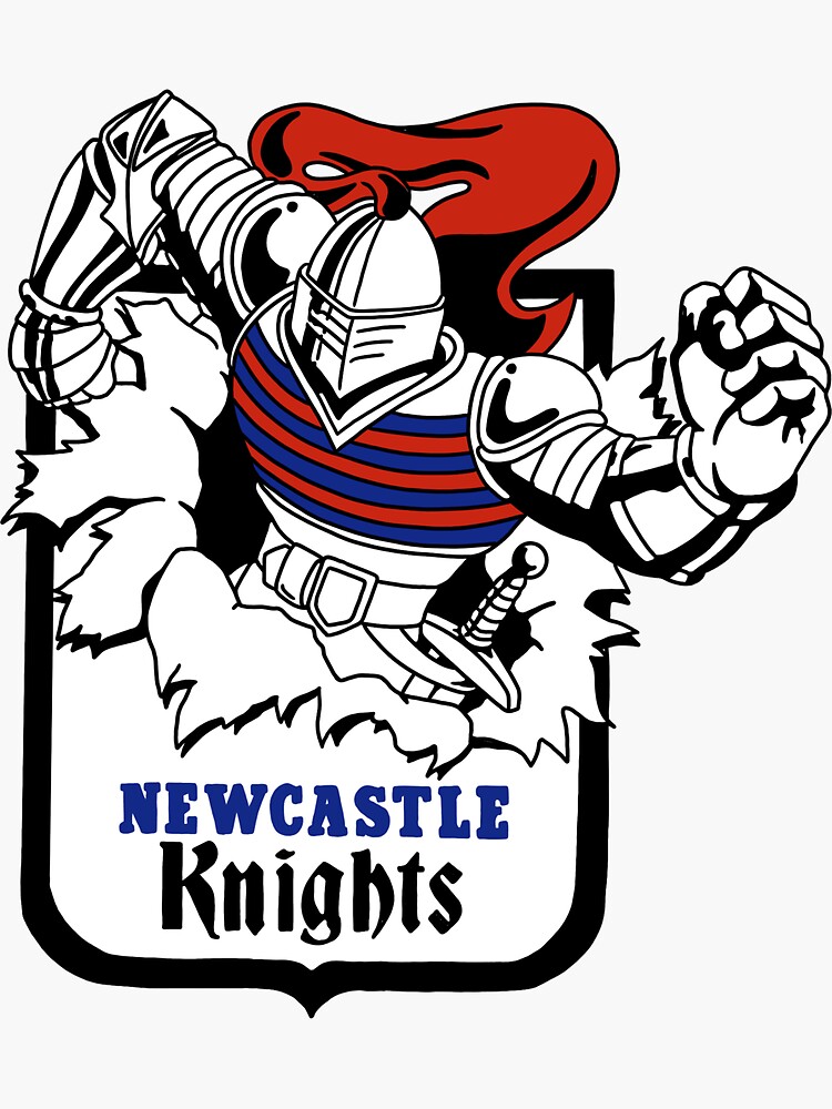 "Newcastle Knights Logo" Sticker for Sale by Jayke-x | Redbubble