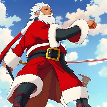 "Anime Santa Clause" Sticker for Sale by Drazona1 | Redbubble