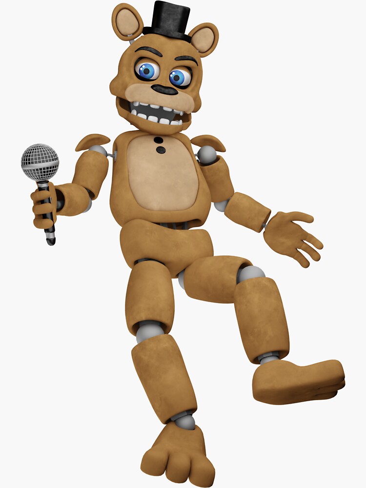 "Freddy simply existing in the cold vacuum of space" Sticker for Sale ...