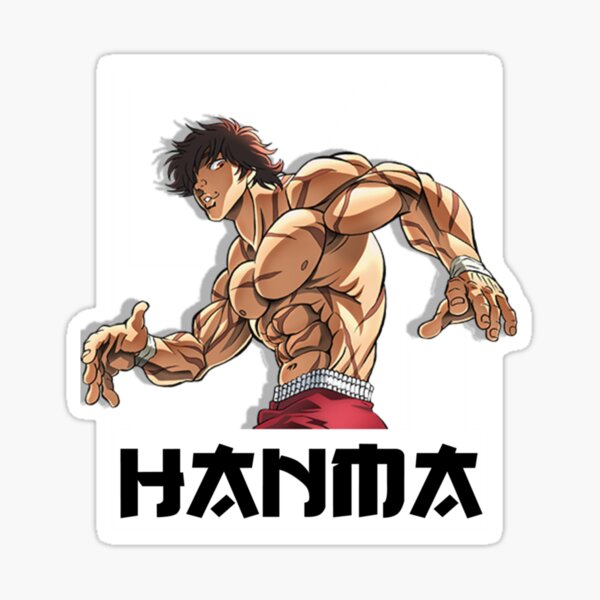 "Baki Hanma " Sticker for Sale by asuki26 | Redbubble
